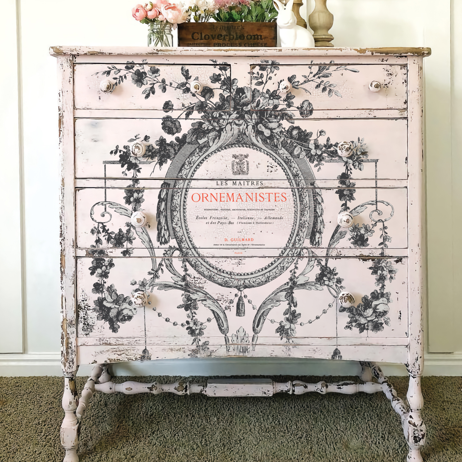 COSETTE transfer decorativ IOD – set de 8 pagini A3 -20% - Rouge ...